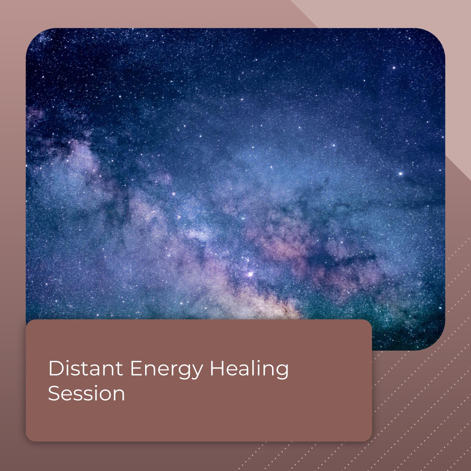 Distant Energy Healing Session